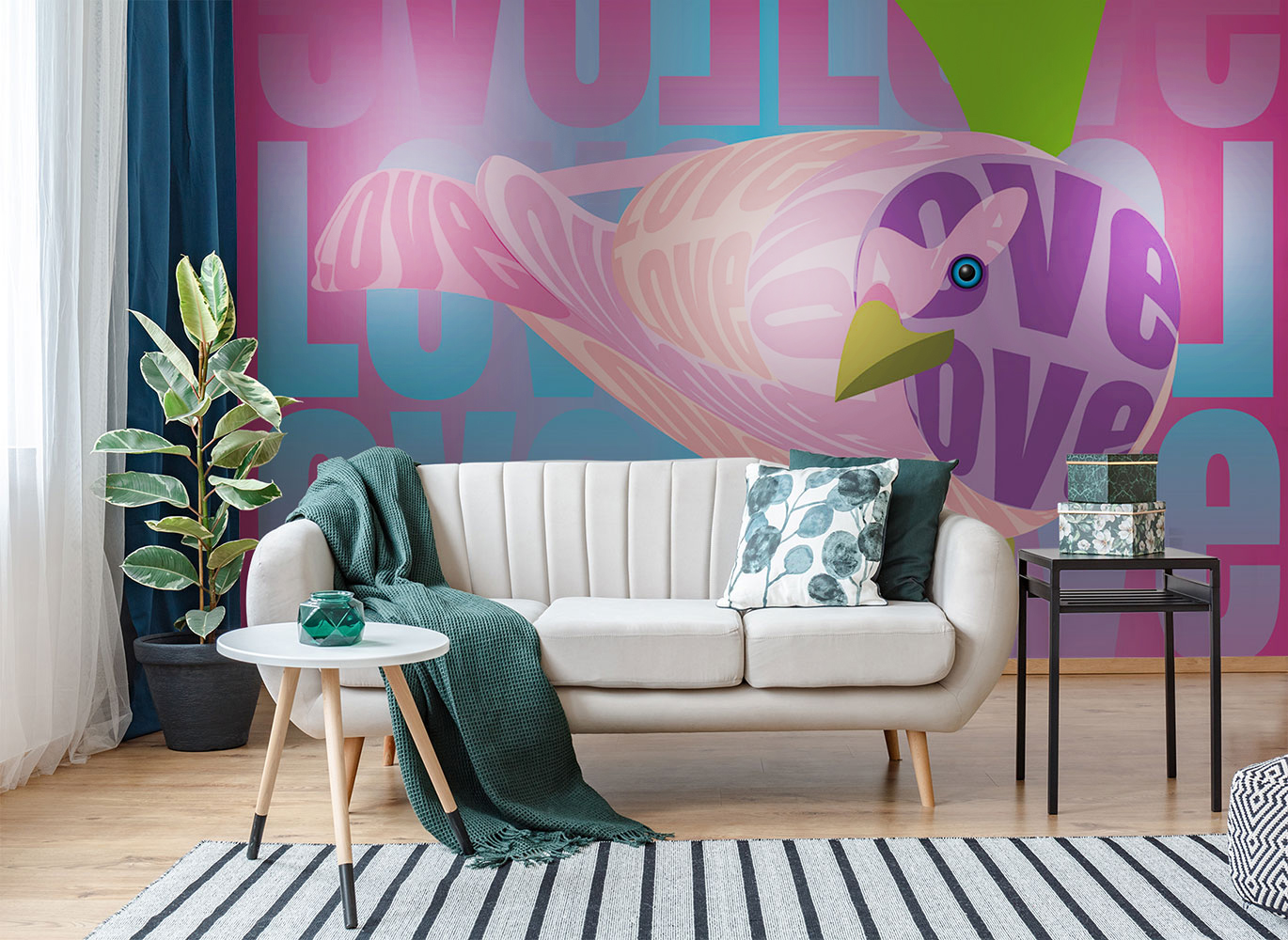 l'art mural signé OIZO par Poetti - Dumas Marketing